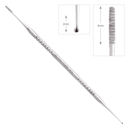 Canonbury Double-Ended Blacks File (Extra Fine & Spoon Probe)