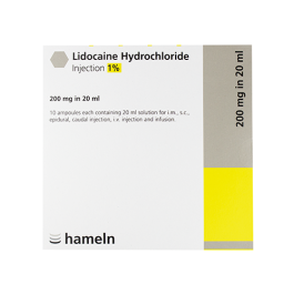 Lidocaine Amp 1% 20ml (10) [LA]