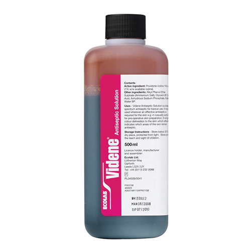 Videne Antiseptic Solution 200ml
