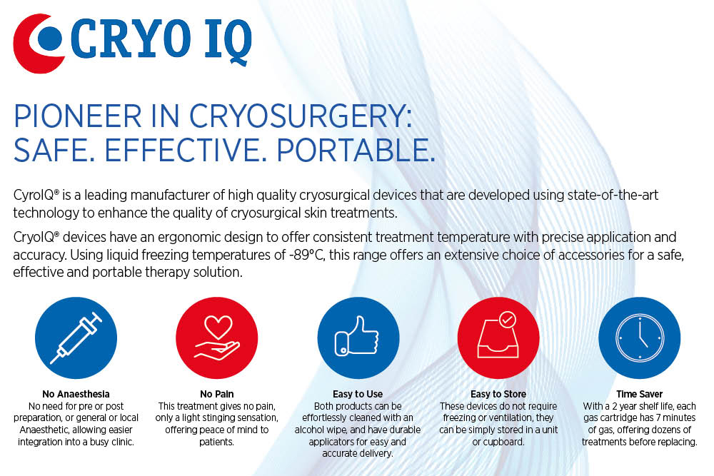 CryoIQ Podiatry Products and Equipment | Canonbury